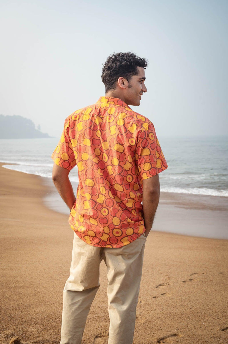 Goan Breads Print Cotton Shirt - Artist Edit | Siesta o'Clock